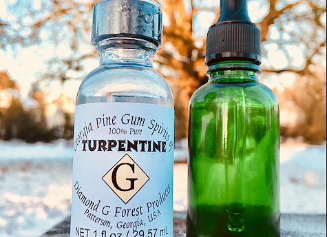 100% Pure Gum Spirits of Turpentine Diamond G Forest